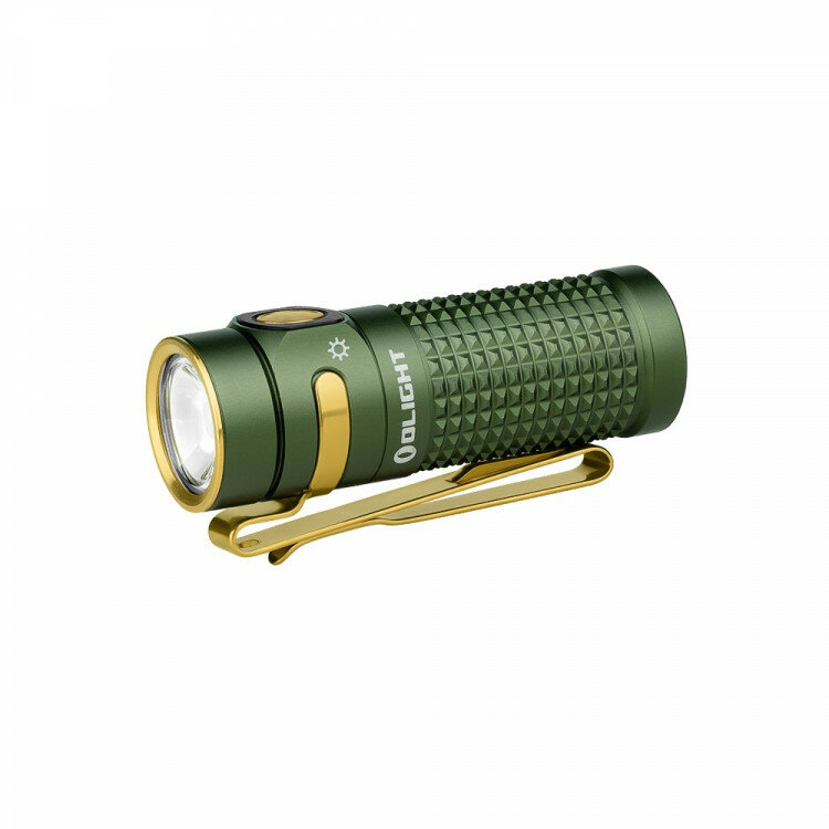 Фонарь Olight Baton 4 OD Green，Портативный мини-фонарик，Легко переносится