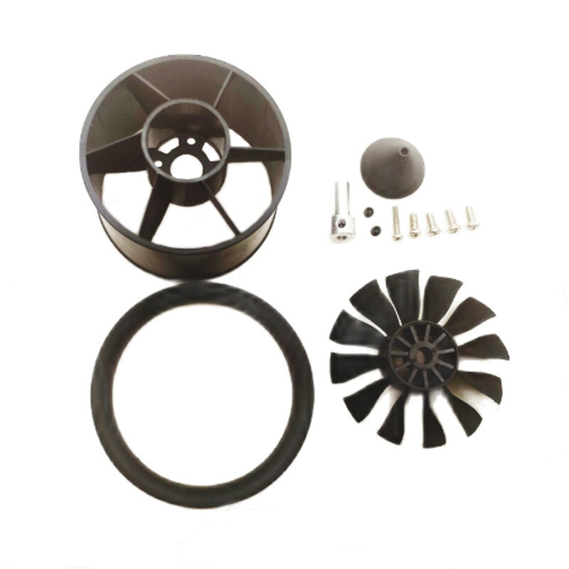 RC Самолет 50мм 12-лопастной канальный вентилятор с пропеллером #463744903