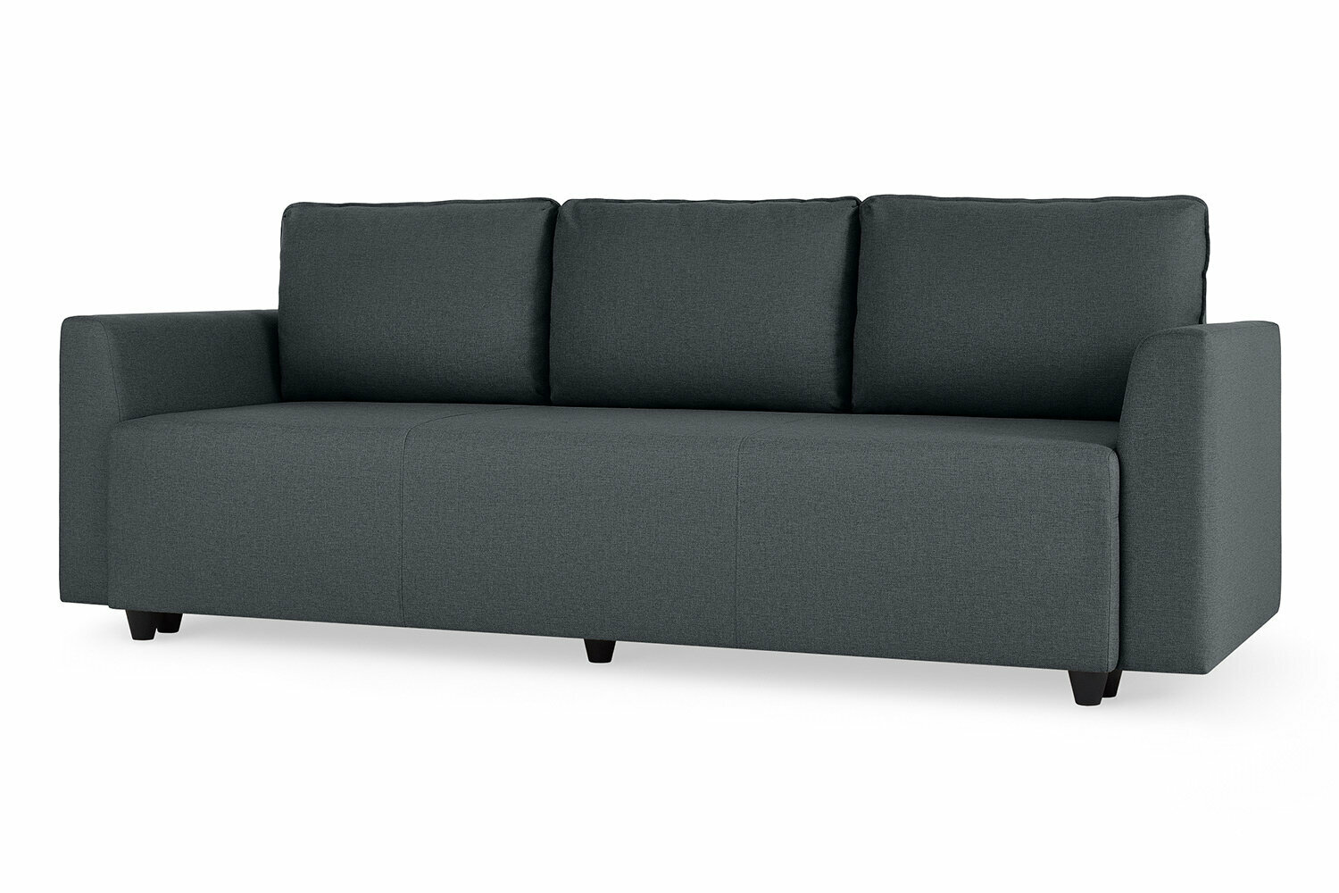 Диван-кровать Hoff Сонго, 232х86х92,5 см, обивка рогожка, цвет серый