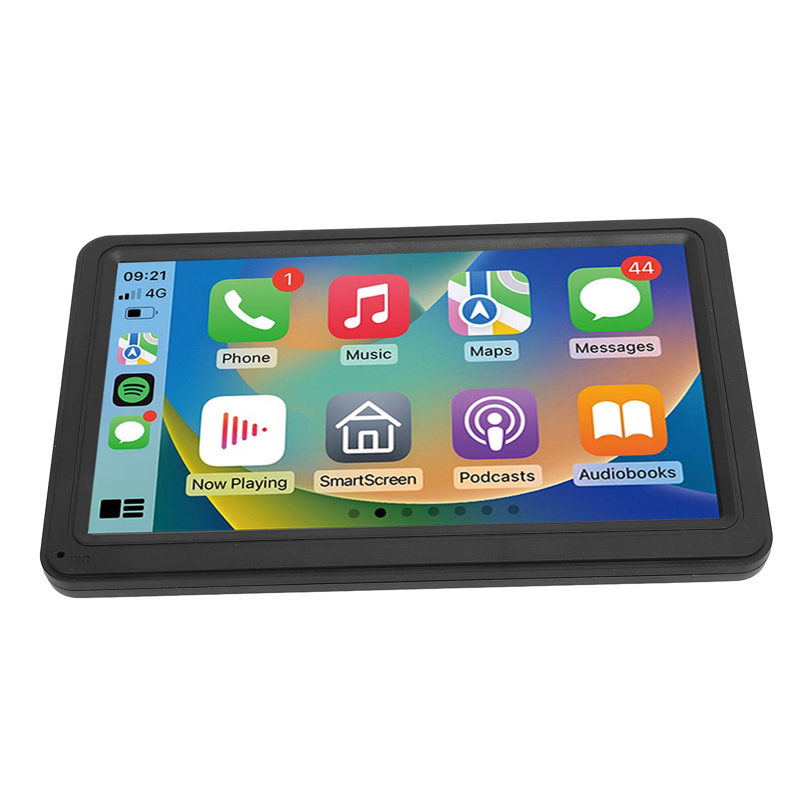 Портативная автомобильная стереосистема с голосовым управлением, навигацией, AUX FM, 7-дюймовым сенсорным экраном IPS, автомобильным радио для Carplay, беспроводной, для Android Auto