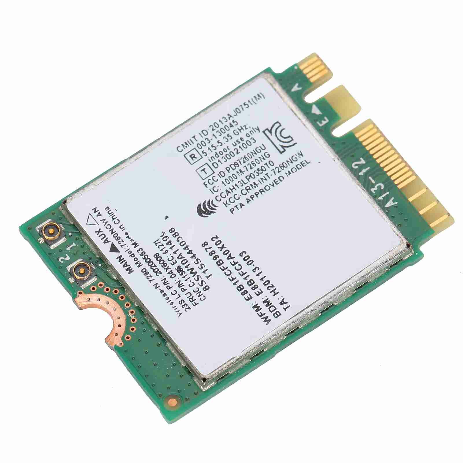 Беспроводная сетевая карта 7260NGW AN 2,4G/5G 300 Мбит/с WIFI + Bluetooth 4,0 NGFF M.2 для Lenovo Thinkpad X240/X230S/T440S/T431