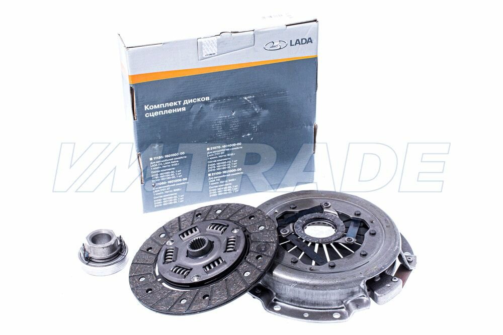 Корзина сцепления + диск + выжимной ВАЗ-2101-2107 усил "Оригинал"