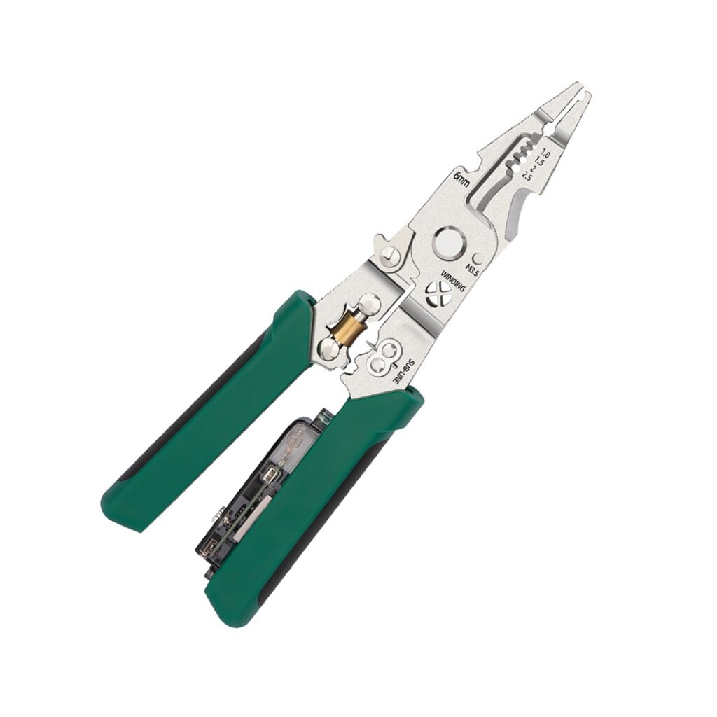 Многофункциональный Инструмент Для Зачистки Проводов Электрики Плоскогубцы Для Кабельной Проволоки Ножницы Для Резки