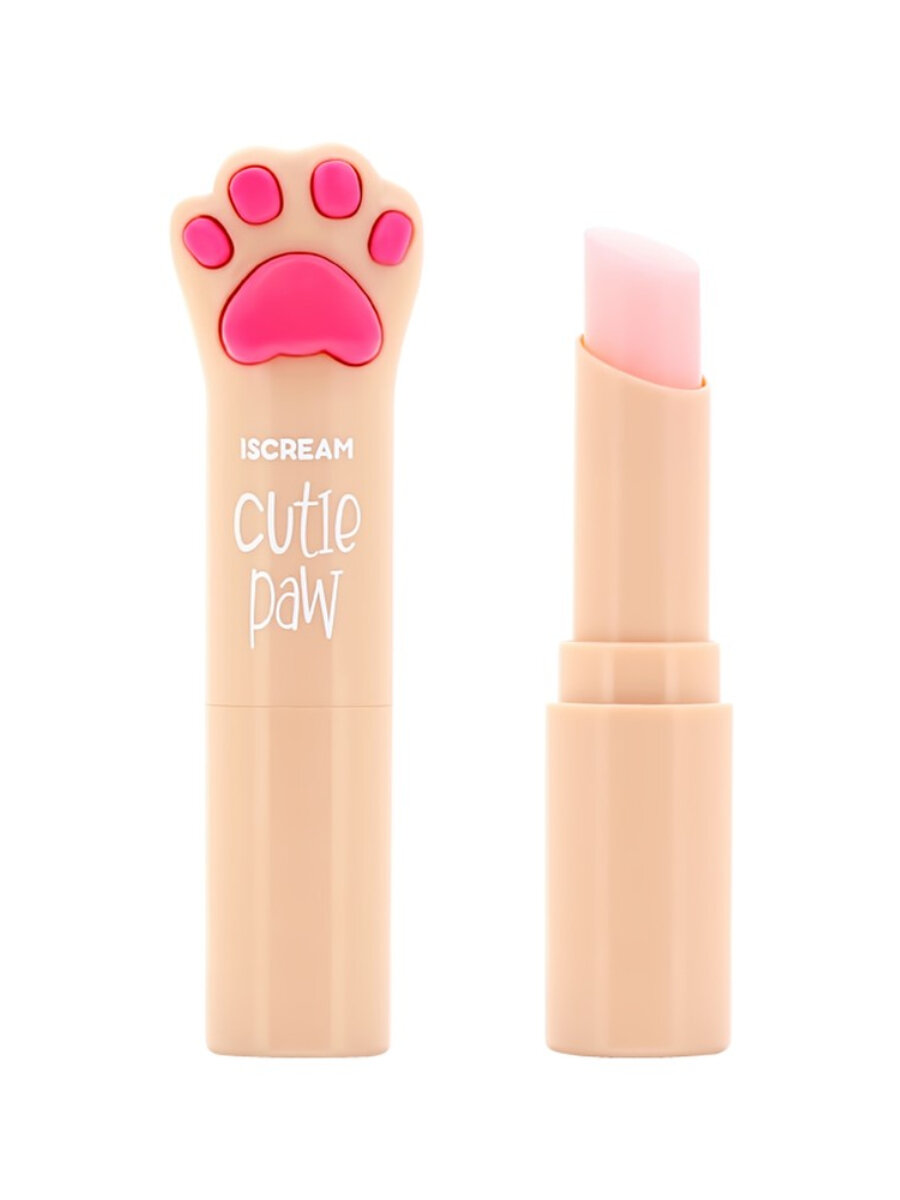 Блеск для губ ISCREAM CUTIE PAW с эффектом ph тон 01