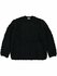 Свитер Yohji Yamamoto Crew-neck sweater, размер 3, , black/black