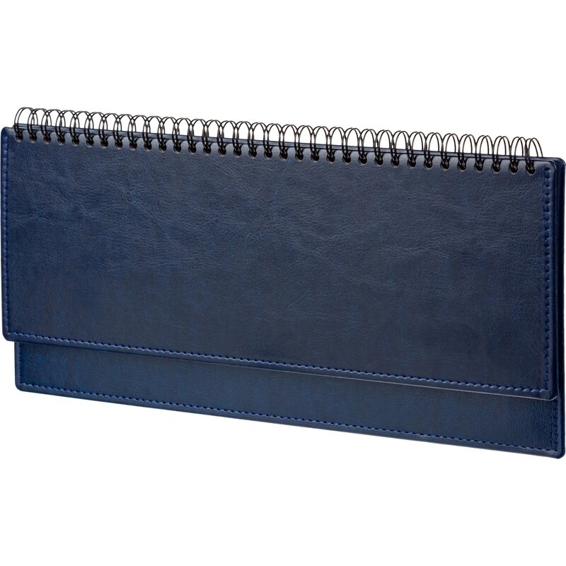 Планинг недатированный , синий, 303х150 мм, 120стр, Agenda