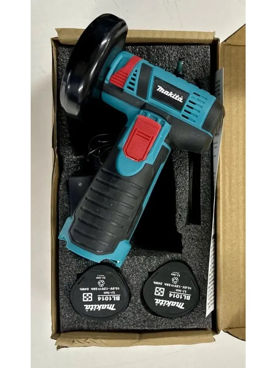 Компактная беспроводная мини-угловая шлифмашина