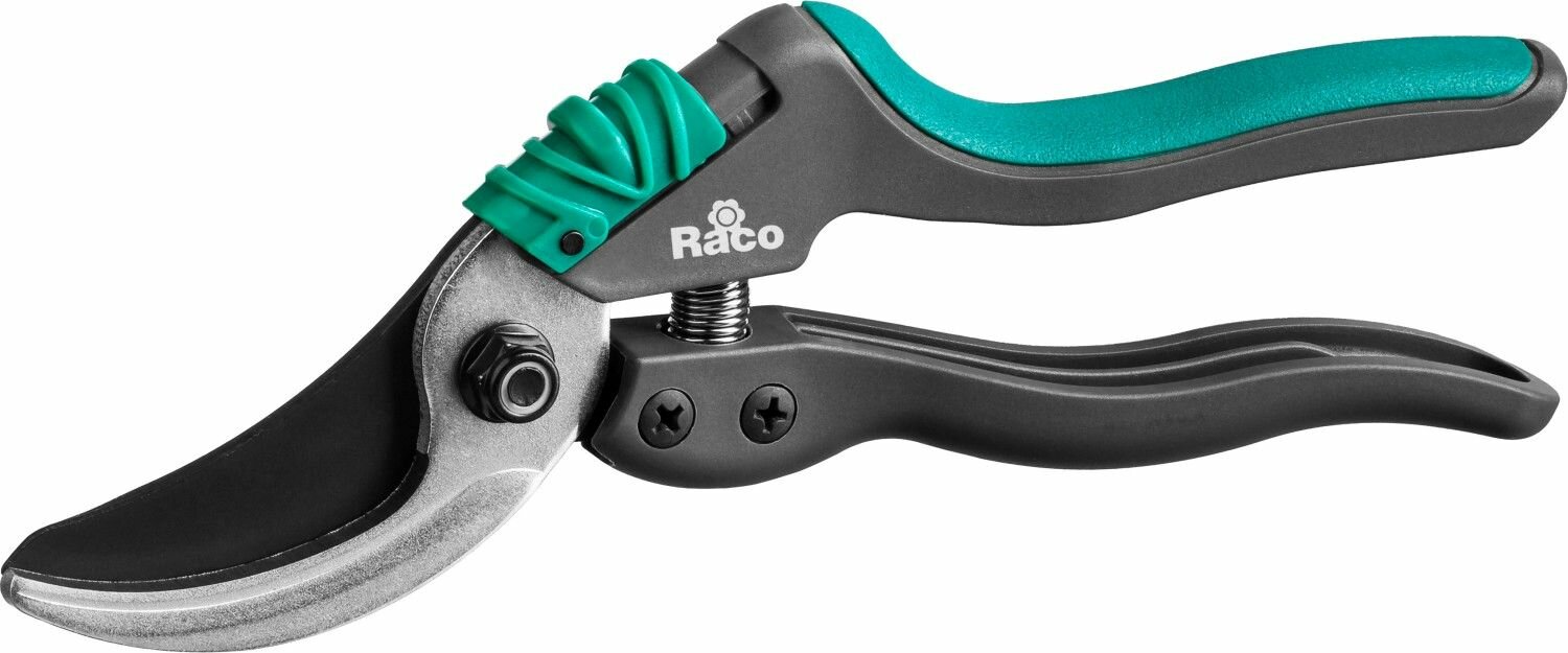 Плоскостной секатор RACO S161, 205 мм, двухкомпонентные рукоятки армированные фиберглассом 4206-53/S161