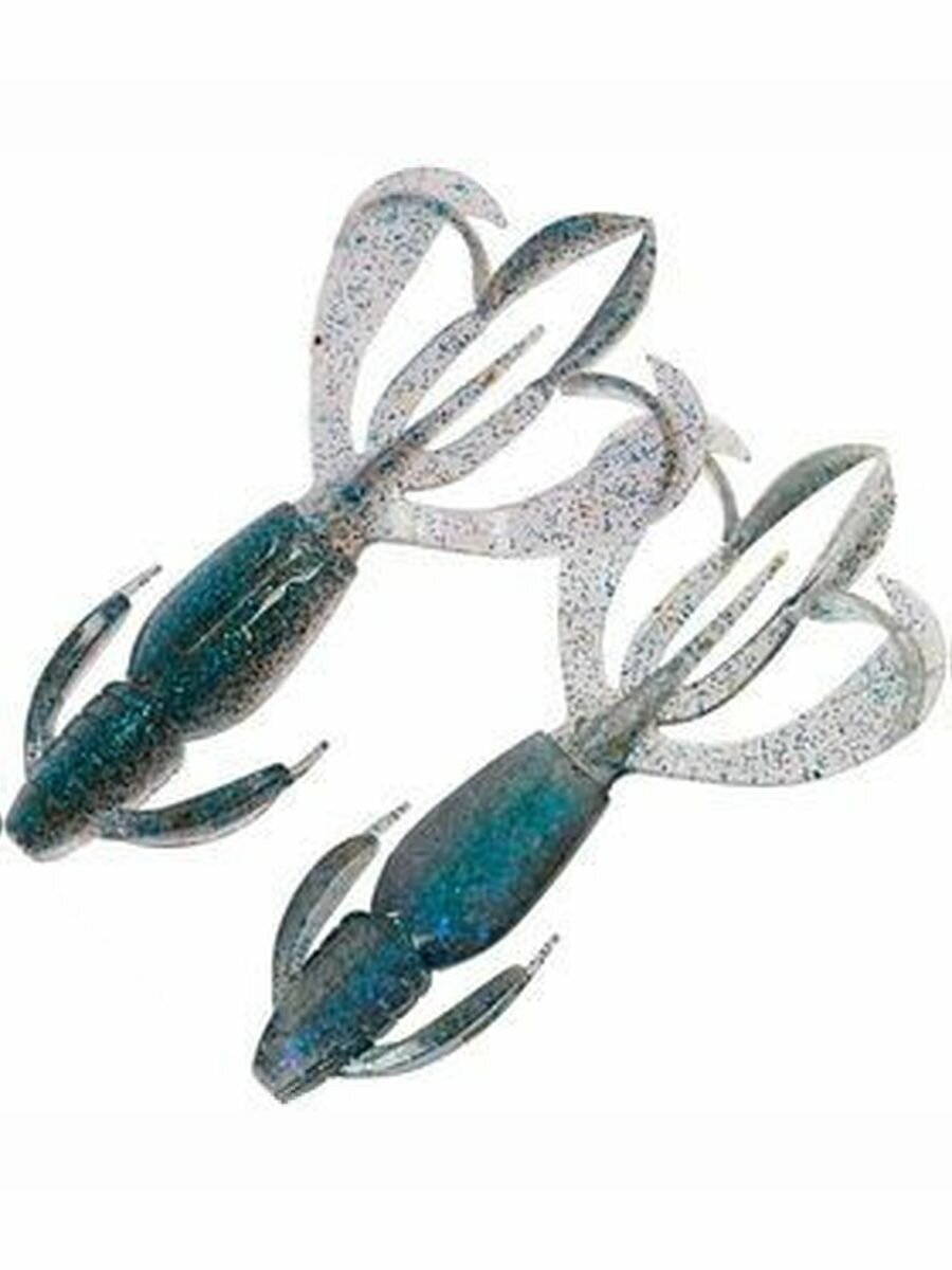 Силиконовая приманка Keitech Crazy Flapper 3.6 #EA#22 electric silver shi