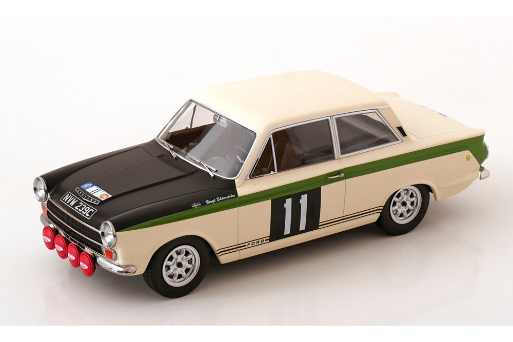 Модель коллекционная MCG Ford lotus cortina no 11 rac rally 1966