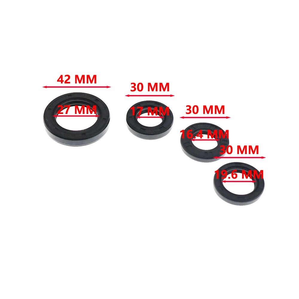 Универсальный мотоциклетный полный комплект масляного уплотнения USERX, масляный уплотнитель для автомобиля KYMCO GY6 50 80 125 150