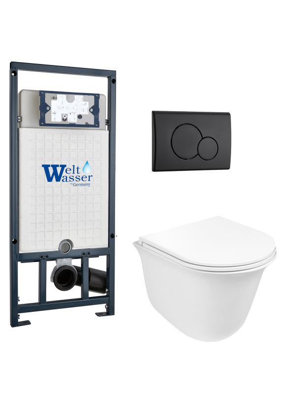 WeltWasser Комплект MARBERG 507 + TELBACH 004 GL-WT + MAR 507 RD MT-BL WeltWasser