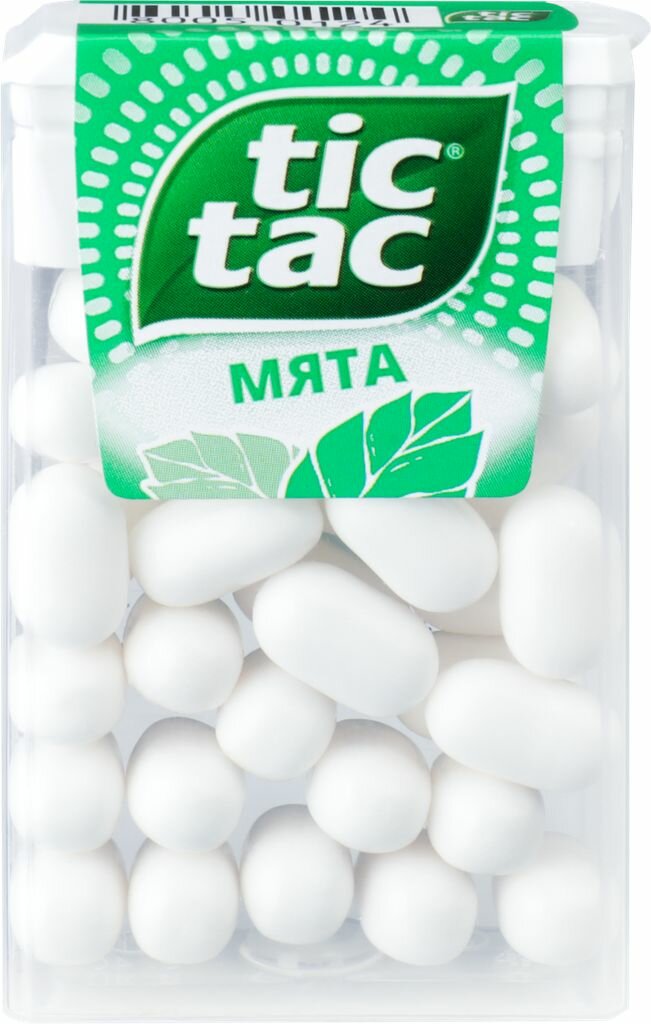 Драже TIC TAC Мята, 16г — фото 1