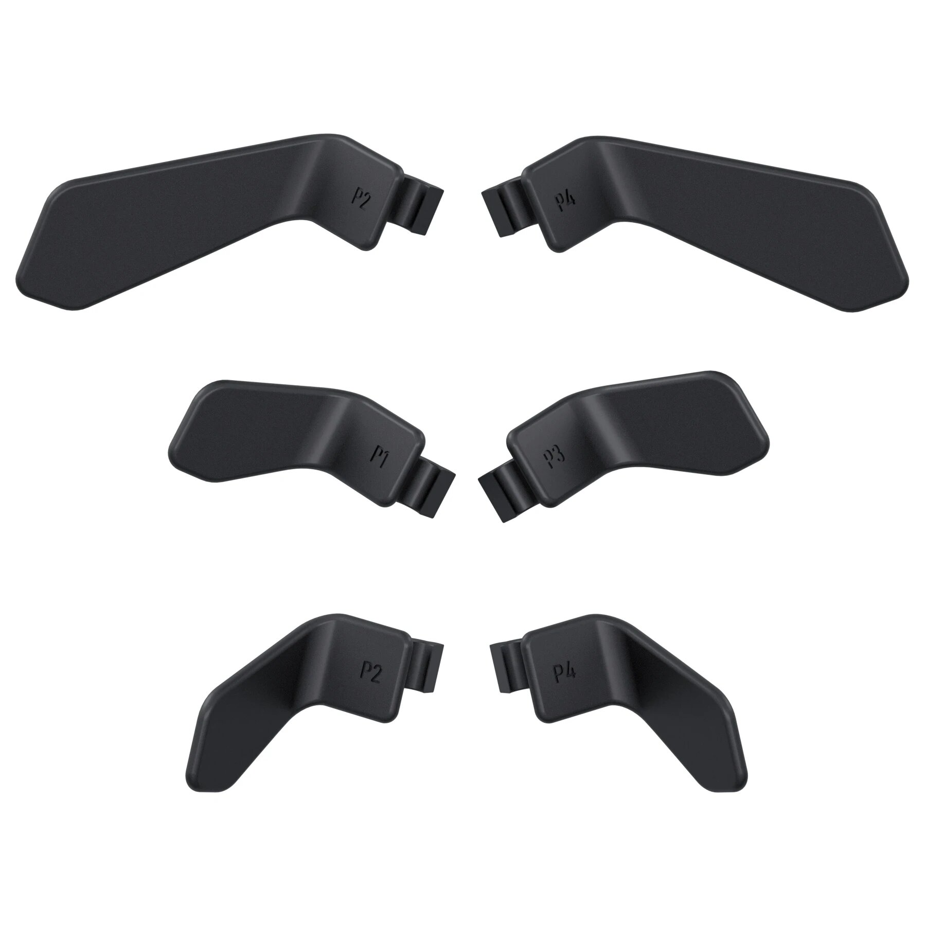 EXtremeRate Swift Paddle для Xbox Elite 1/2 - черные (Metalic Black)