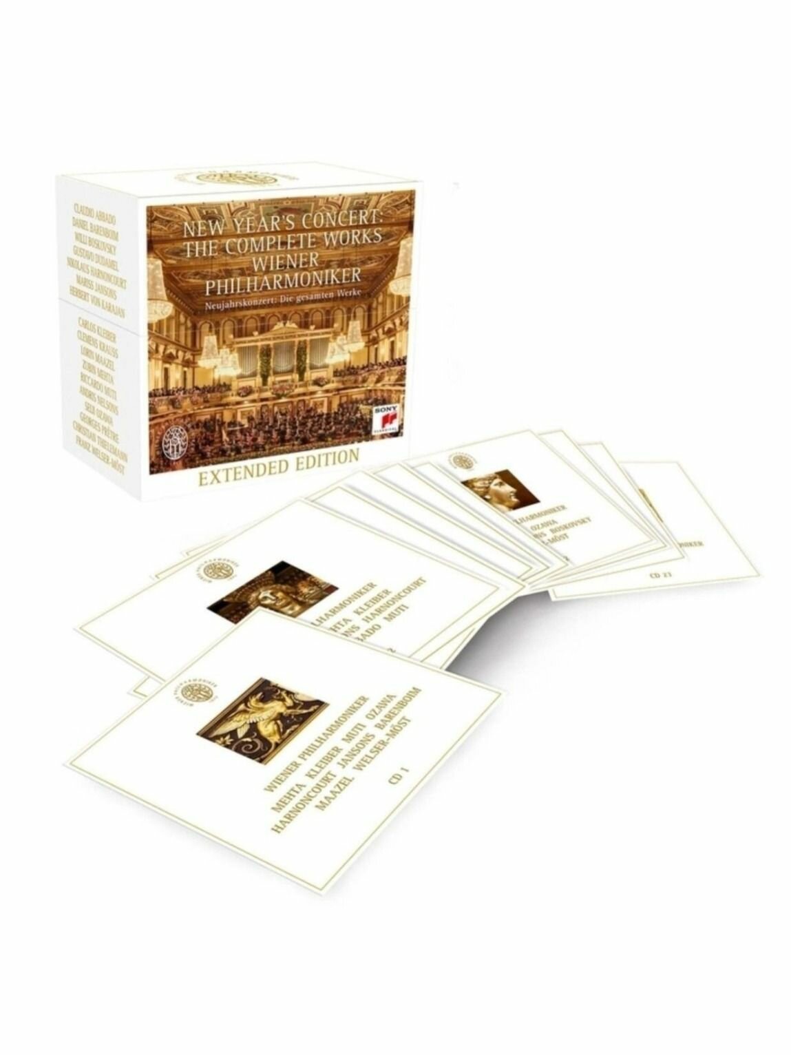 Музыка CD Wiener Philharmoniker - Year's Concert - The Complete Works - Extended Edition,