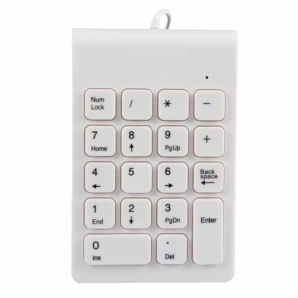 Клавиатура проводная MLD-268, (Cherry MX Brown), Английская раскладка, белый