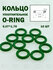Кольцо уплотнительное O-Ring 6,07х2,51х1,78 (10шт)