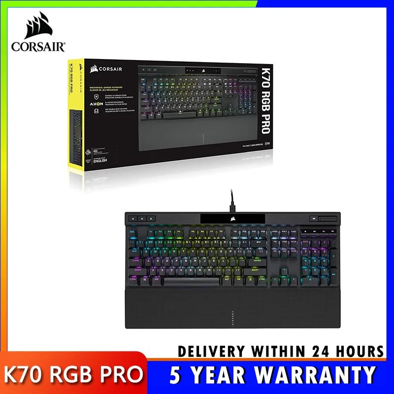 Corsair K70 RGB PRO Механическая клавиатура Silver axis