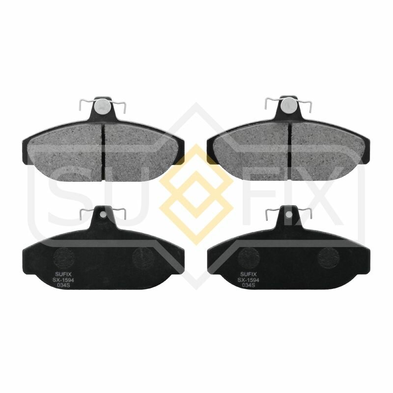 SUFIX Колодки тормозные передние VOLVO 740 83-92/ 760 86-90/ 940 90-98/ 960 90-96