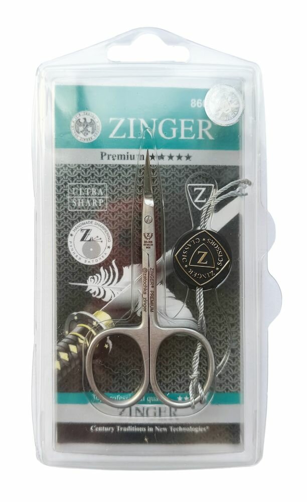 Маникюрные ножницы Zinger BS308 D RS SH-Salon ZP с профессиональной ручной заточкой премиум-класса