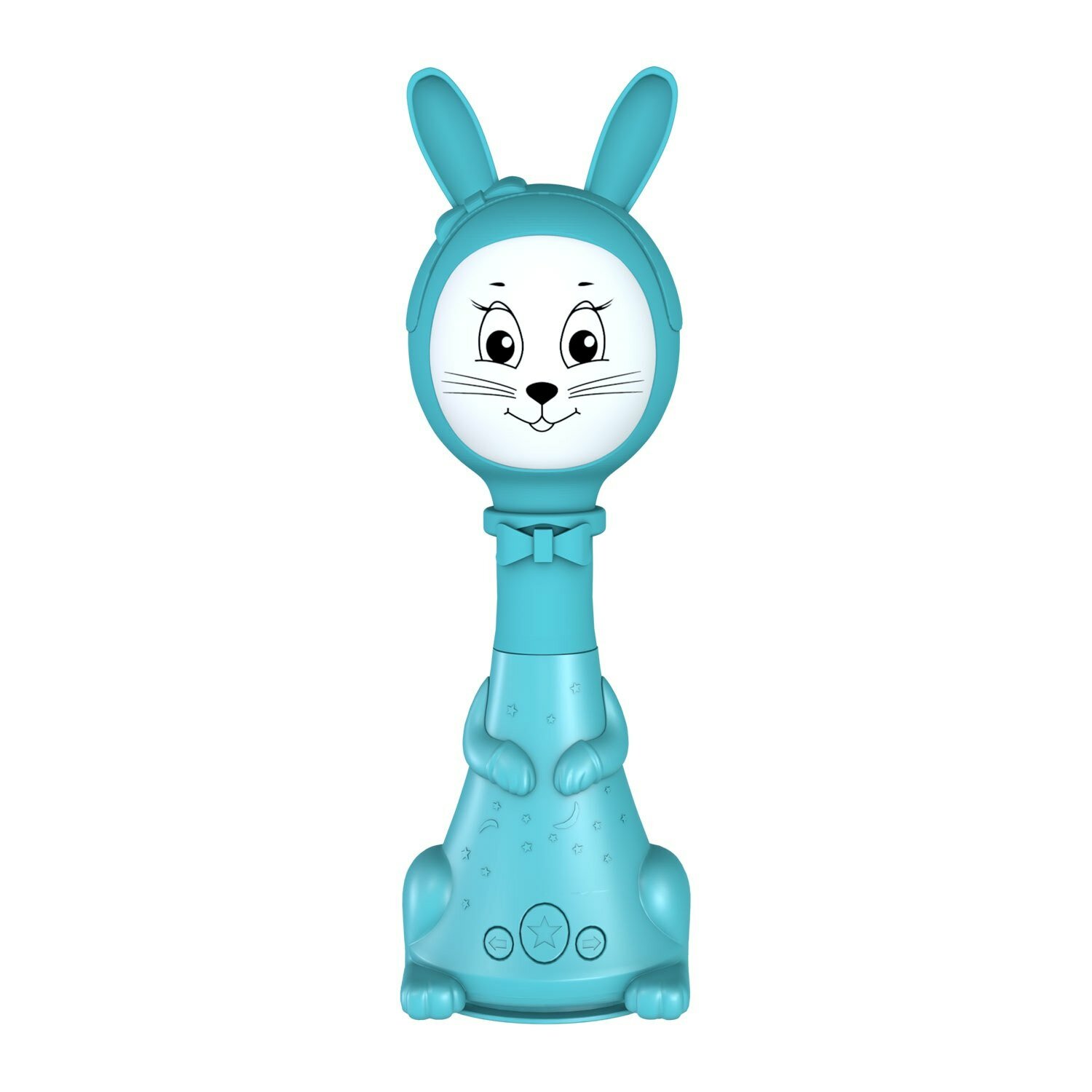 Зайчик Няня. Голубой. Музыкальная интерактивная игрушка