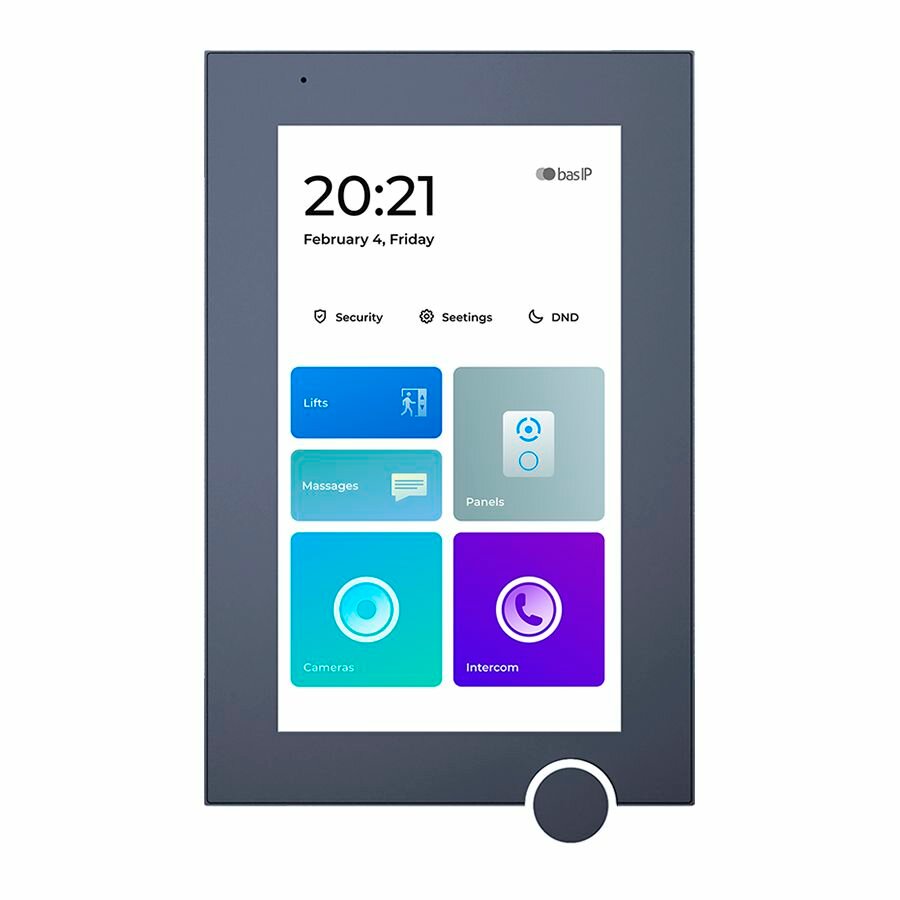 BAS-IP AZ-07LL GREY IP монитор для домофона