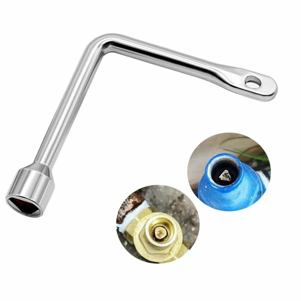 Треугольный Ключ 1ШТ для Клапана Счетчика Воды В Электрическом Лифте Поезда