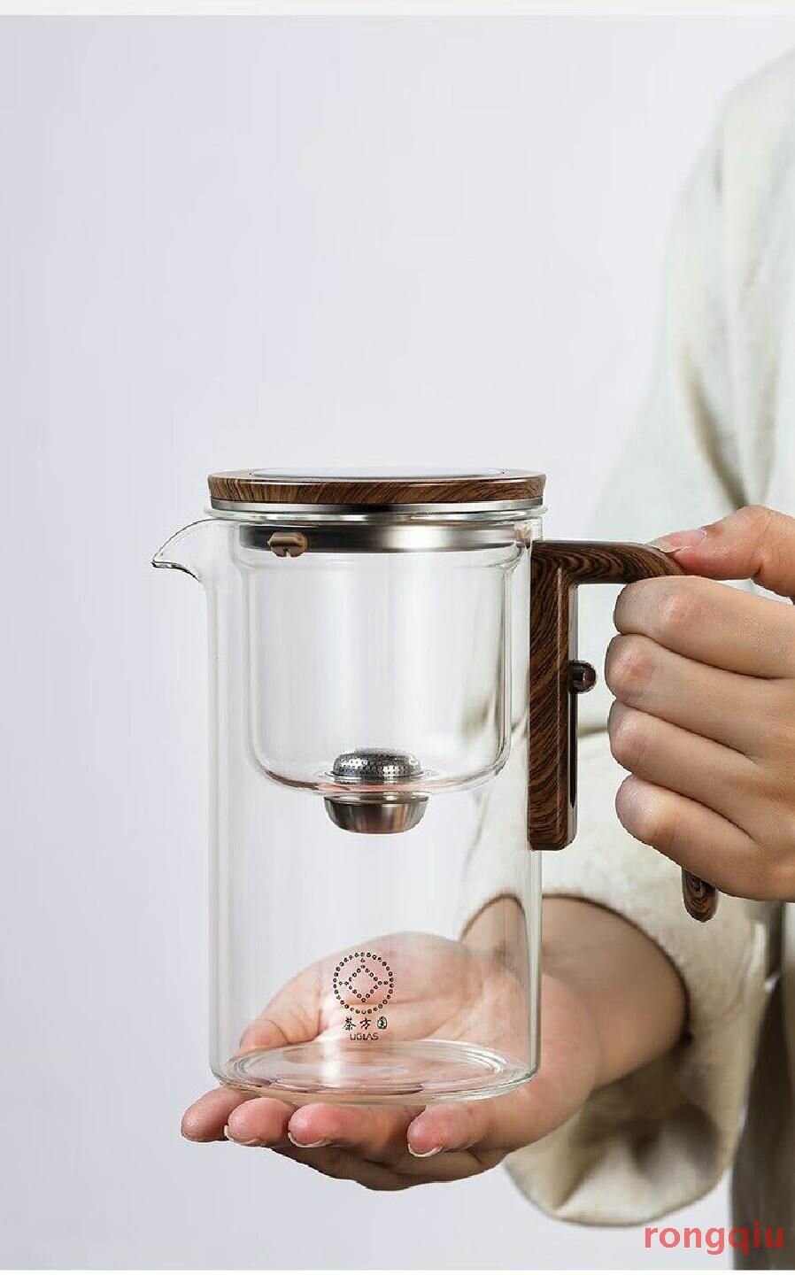Чайник заварочный типот Coffee&Press UGLAS Premium из боросиликатного стекла, 520 мл