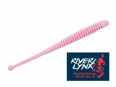 Приманка силиконовая (мягкая) RIVER LYNX RIB WORM 80мм (RLRW005 / 3,2" / 105)
