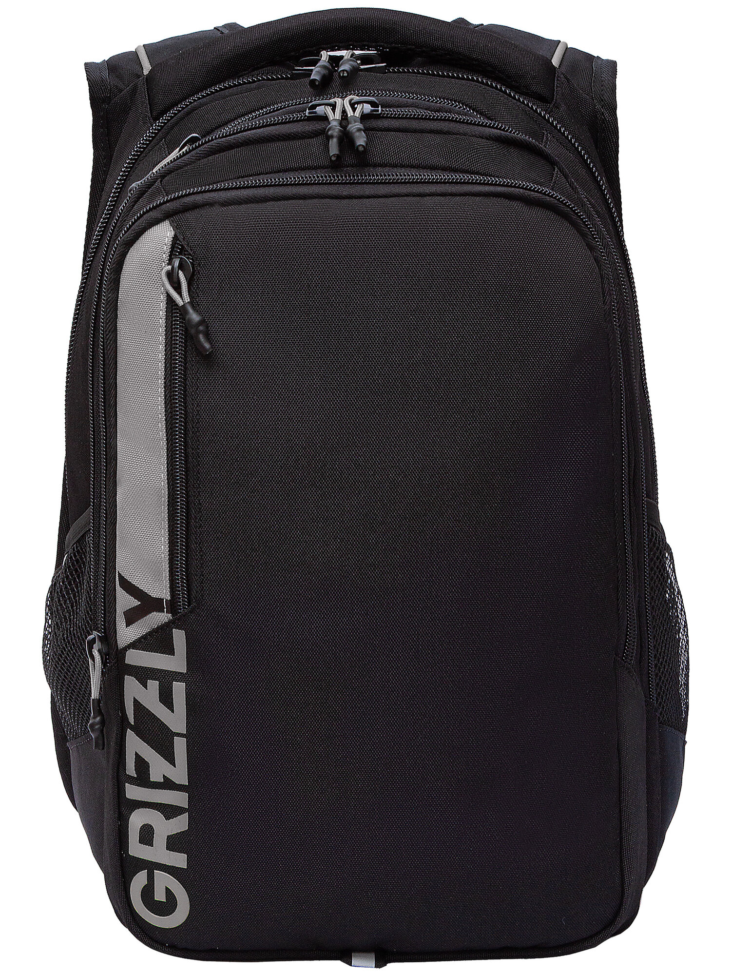 Молодежный рюкзак GRIZZLY с тремя отделениями, RU-538-1/2, светоотражающие элемента