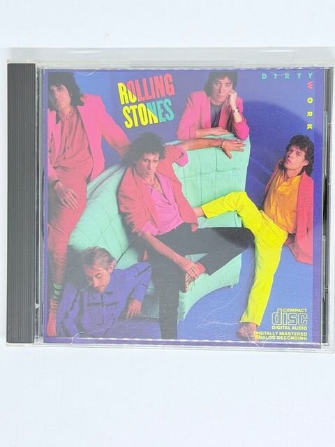 Музыкальный диск The Rolling Stones-Dirty Work (CD, USA) '86 MINT