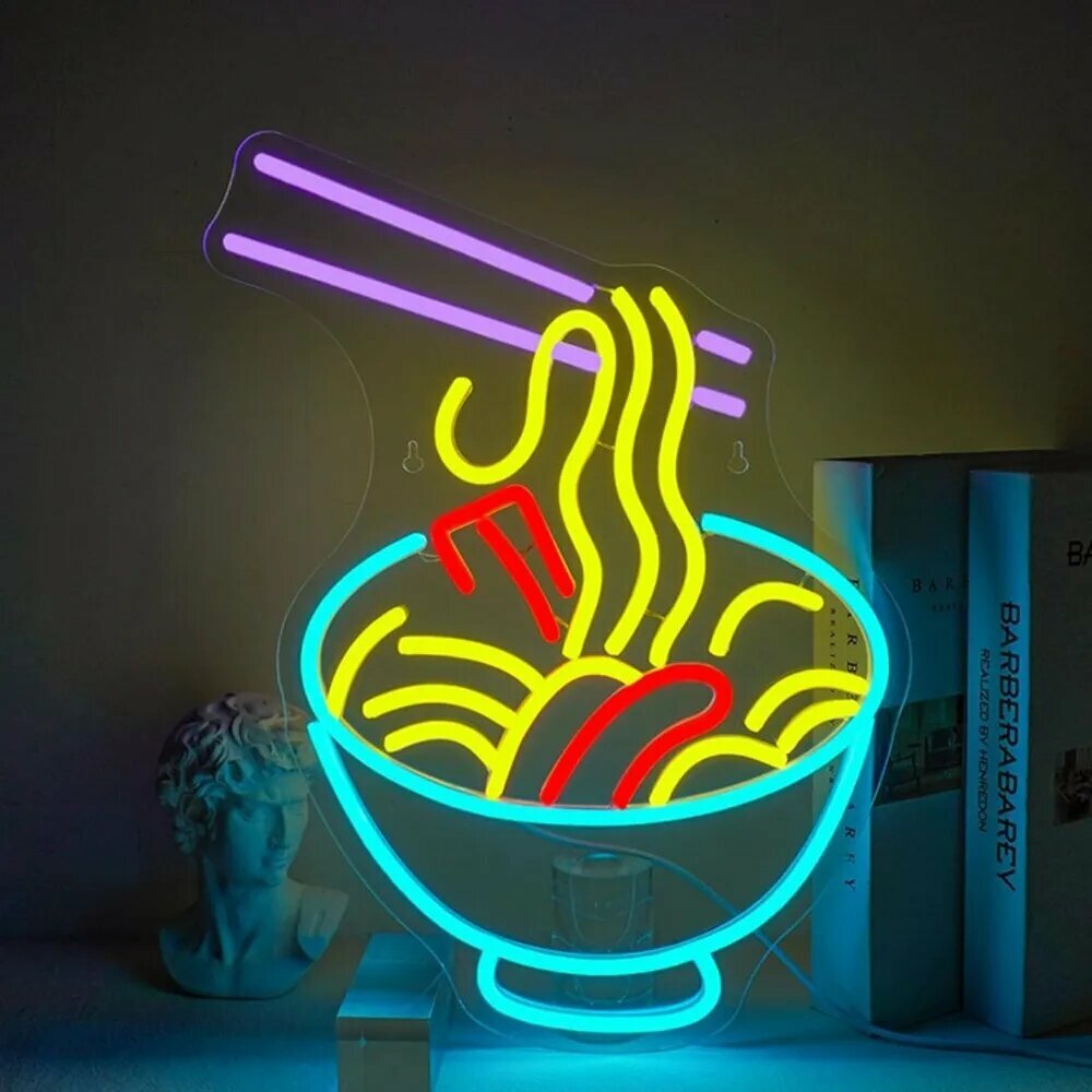 Неоновая вывеска, neon , Неоновый светильник, декоративный , USB источник питания (BAR)