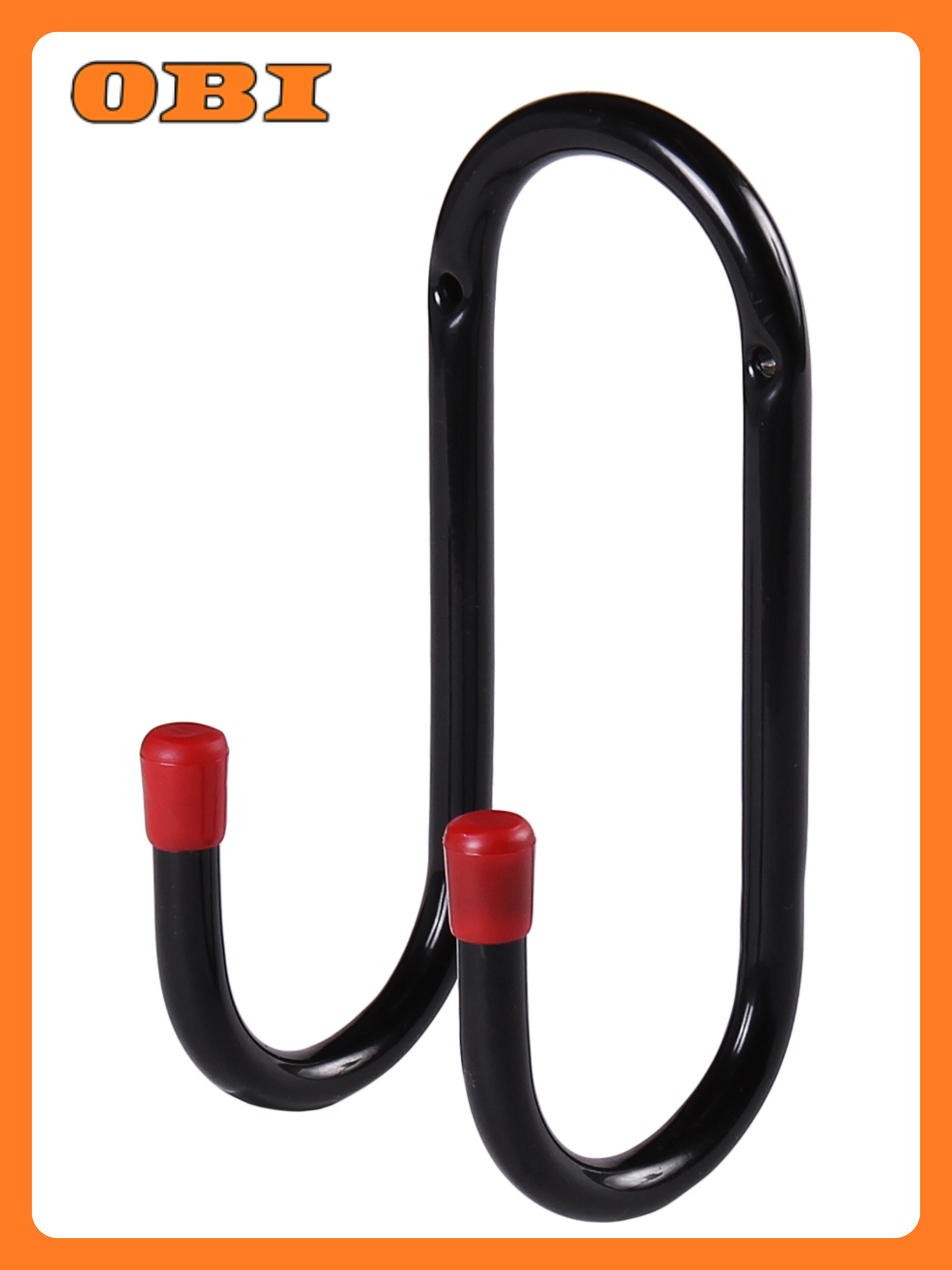 Крючок Larvij двойной черный L7,5 см