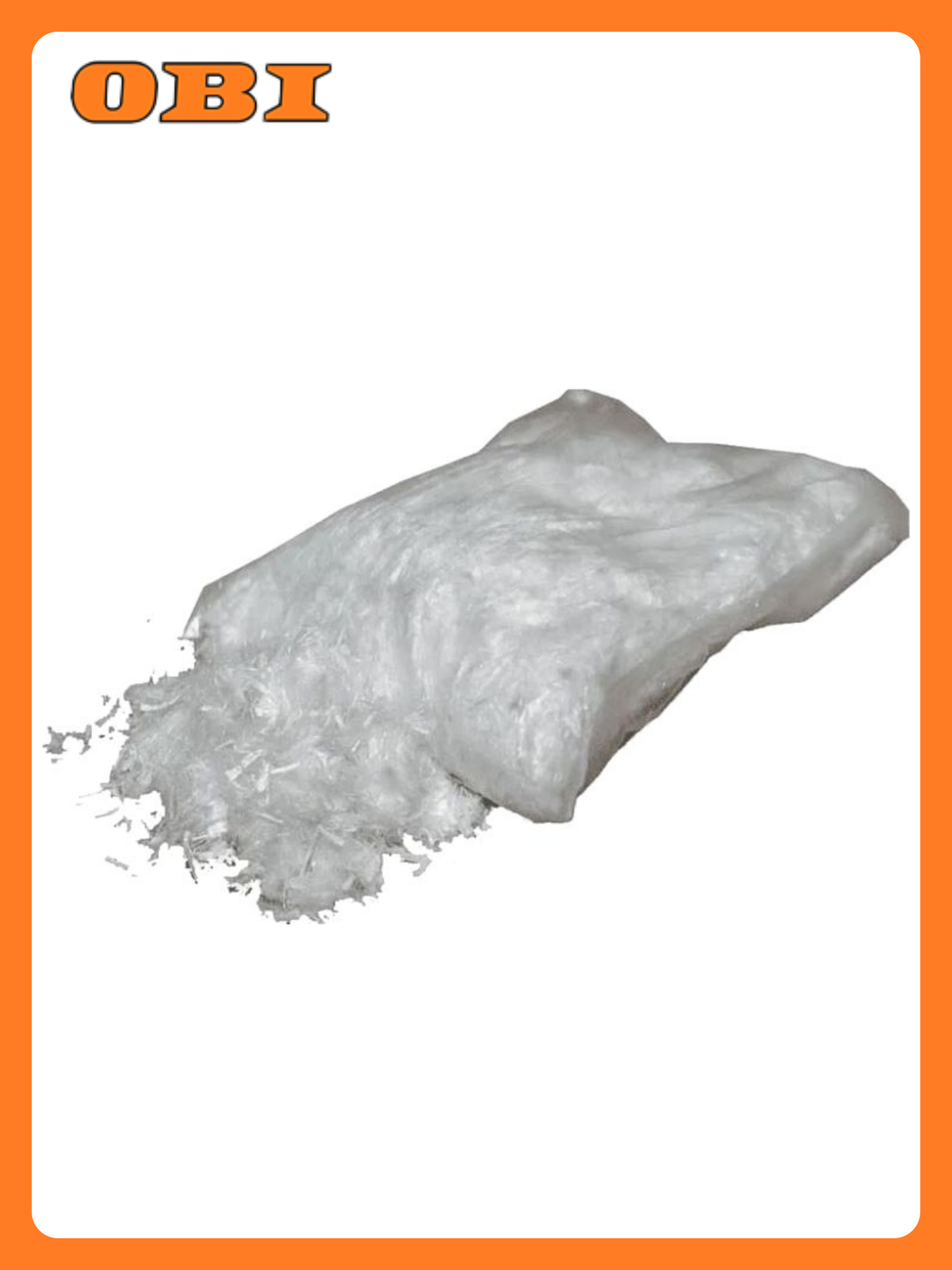 Фиброволокно Obern, для наливных полов, стяжек, бетона, гипса, 12мм, 0,5кг