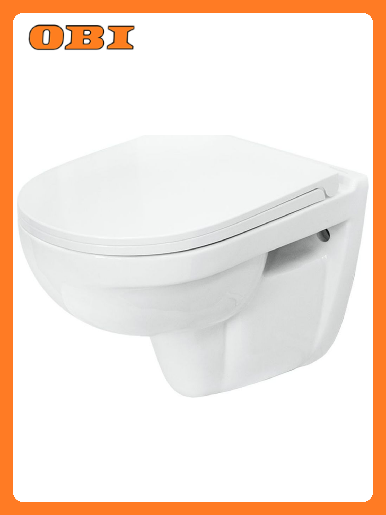 Унитаз SANITA LUXE "BEST" SLDM, подвесной, белый, санфарфор, овальный