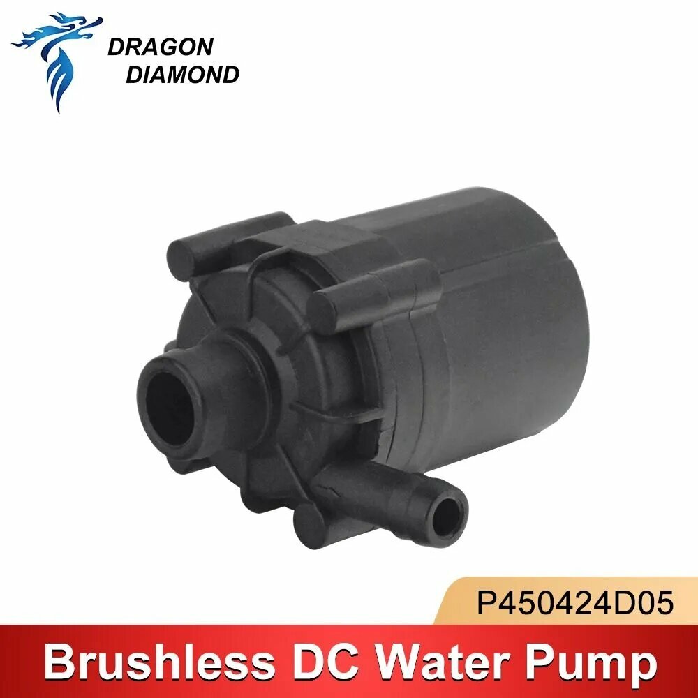 Бесщеточный водяной насос постоянного тока DC24V двигатель 30W поток 10 л/мин 8 м P450424D05 для гравировального лазерного охладителя