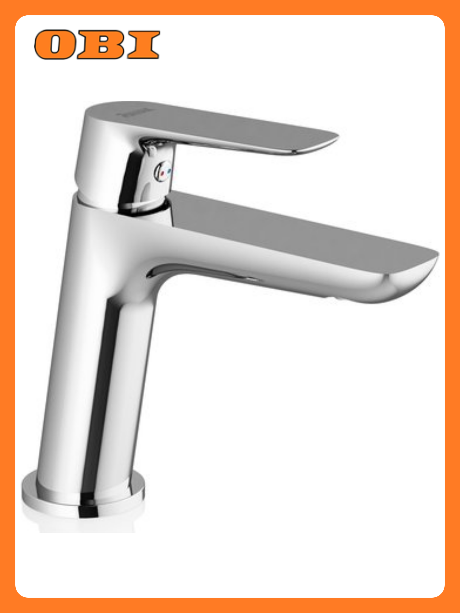 Смеситель RAVAK Classic 012.00, латунь, гибкий излив, аэратор, хромированный