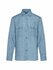 Рубашка Brioni Linen shirt, размер M, blue