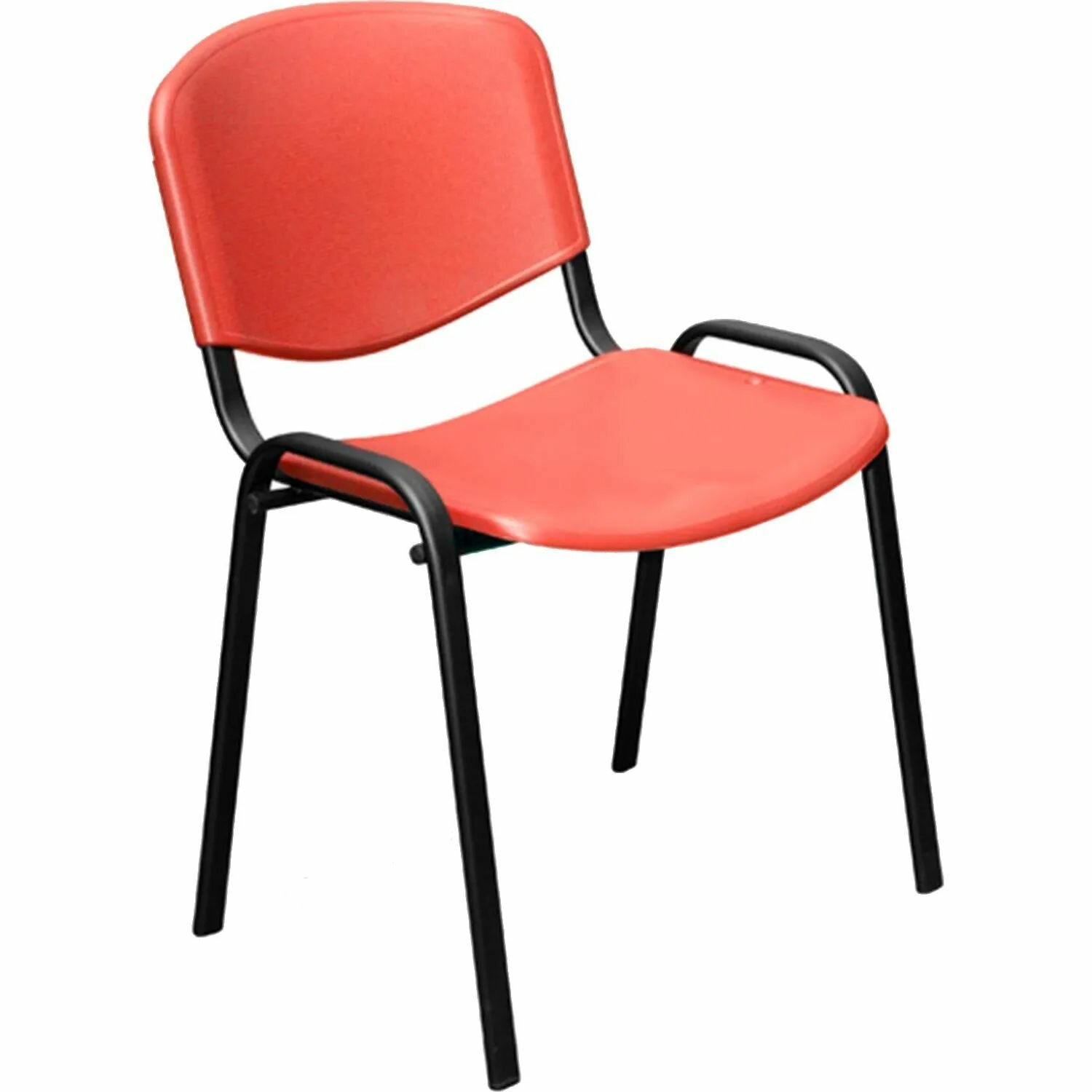 Стул БМФ Easy Chair Rio(изо) черный, пластик красный