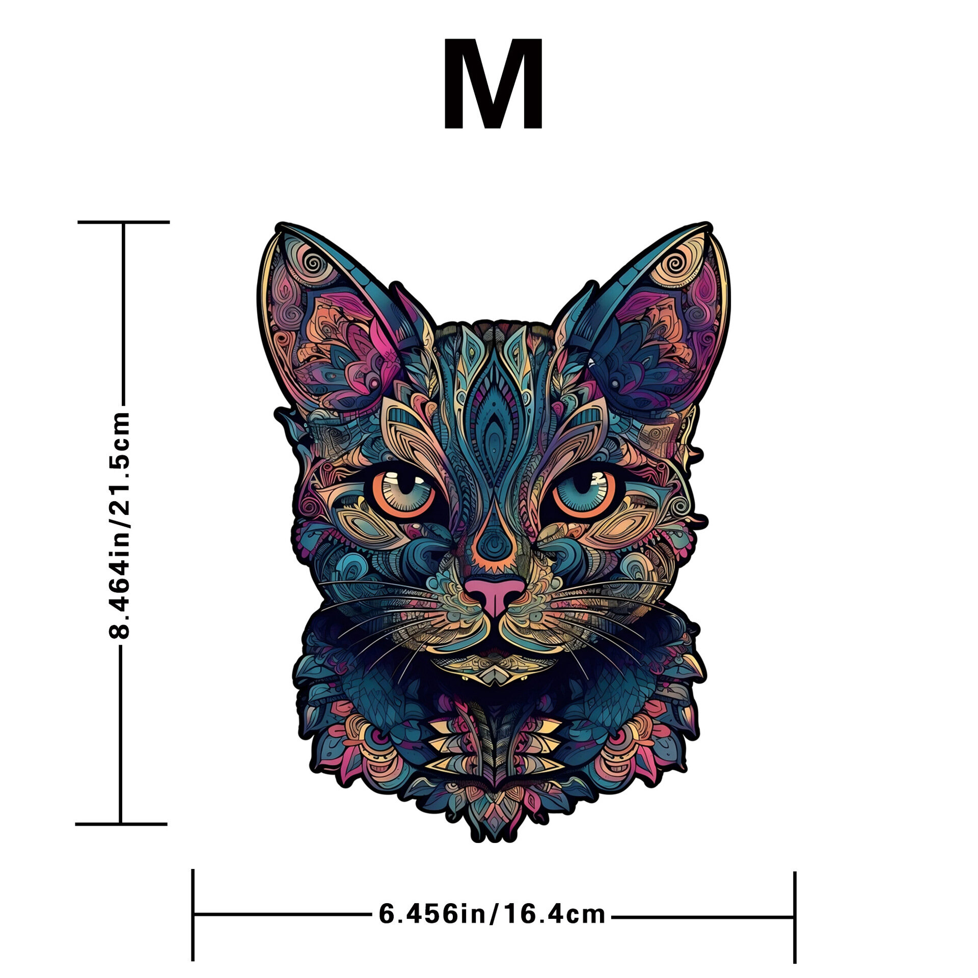 2026 Новейшая головоломка Wacocetoy Черная кошка, деревянная игрушка неправильной формы, оригинальная копилка, образовательная головоломка для снятия стресса