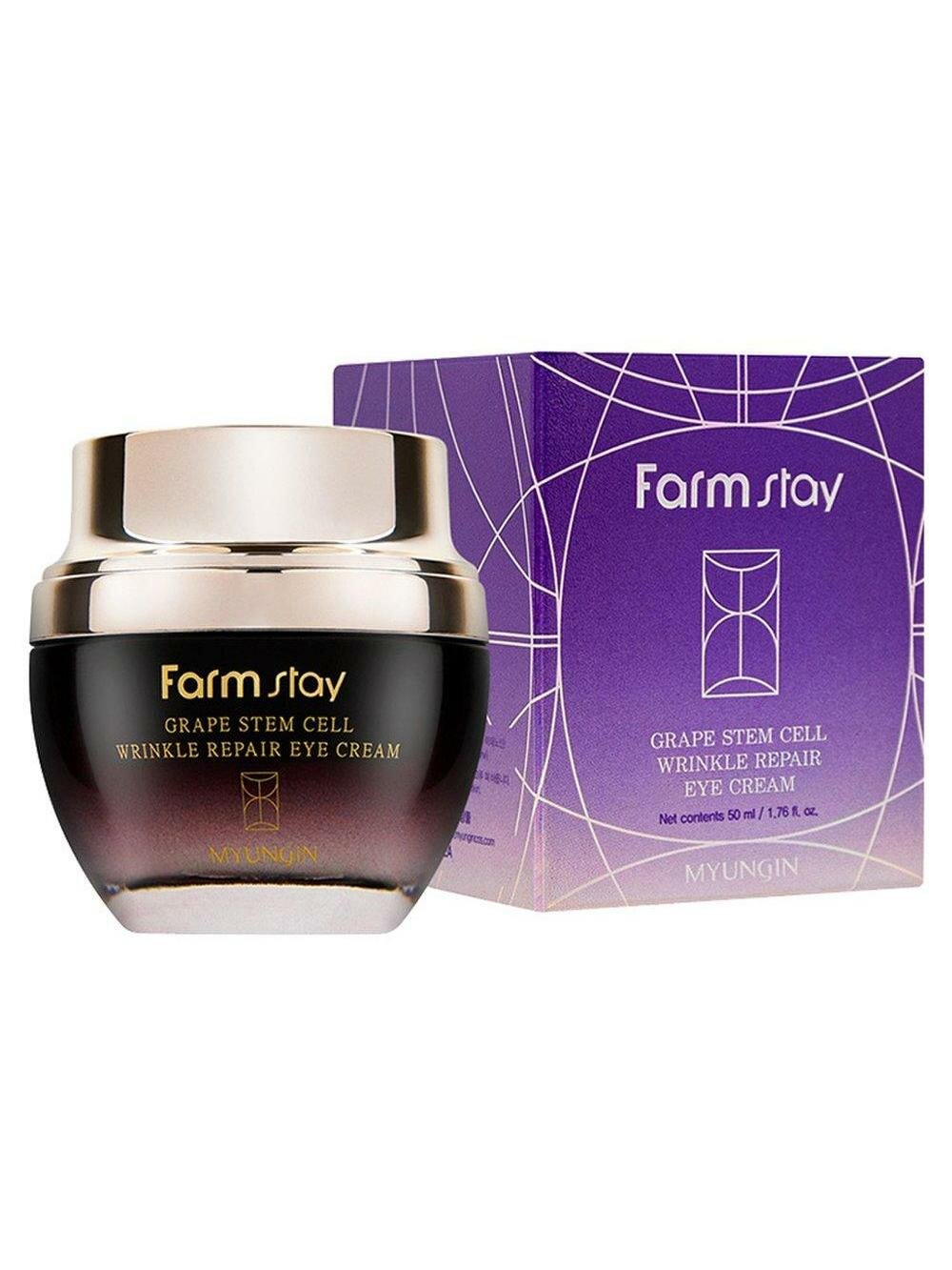 Крем для век FarmStay, со стволовыми клетками винограда, 50мл