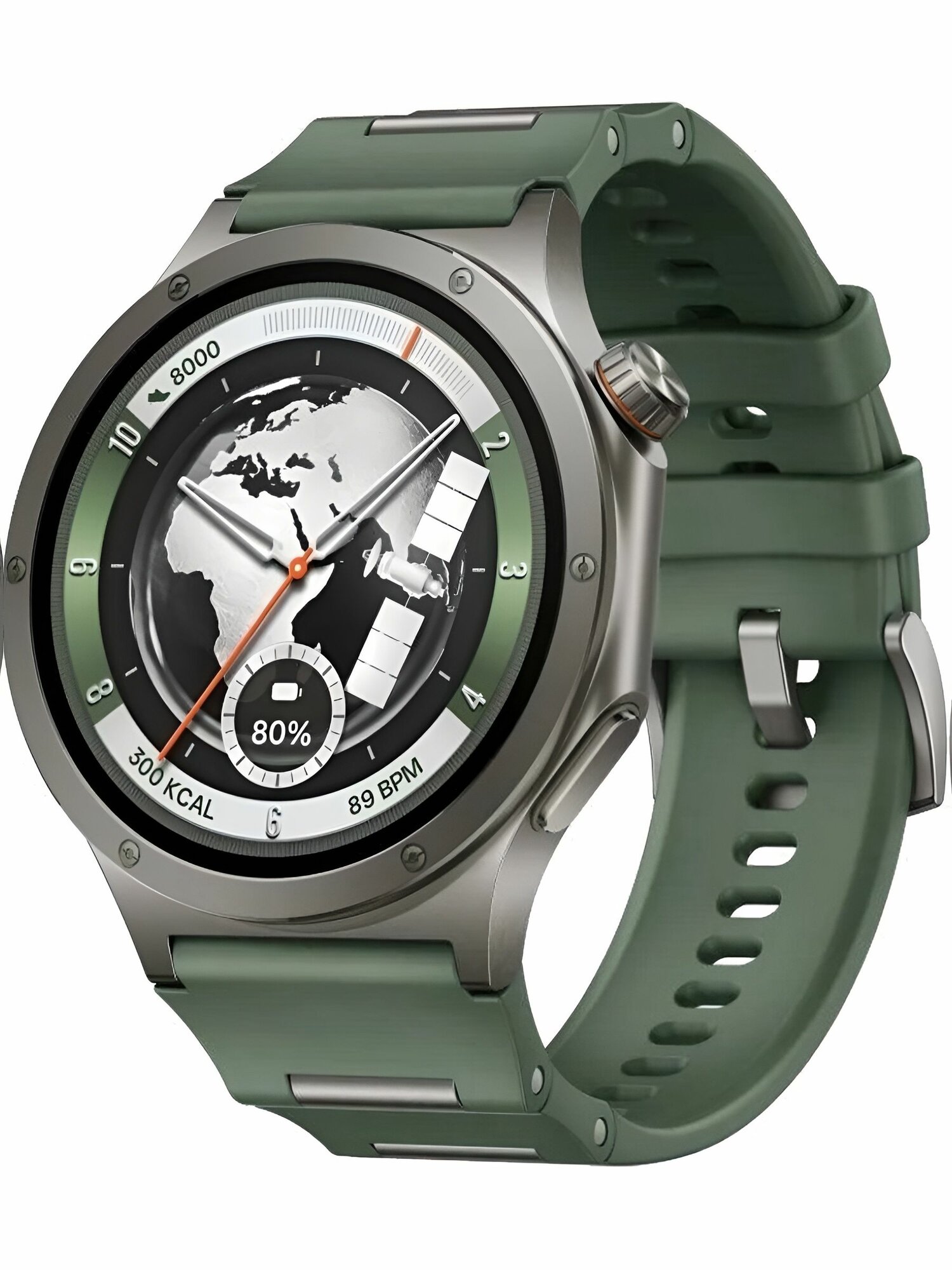 Умные часы OnePlus Watch 4 Evergreen Titanium