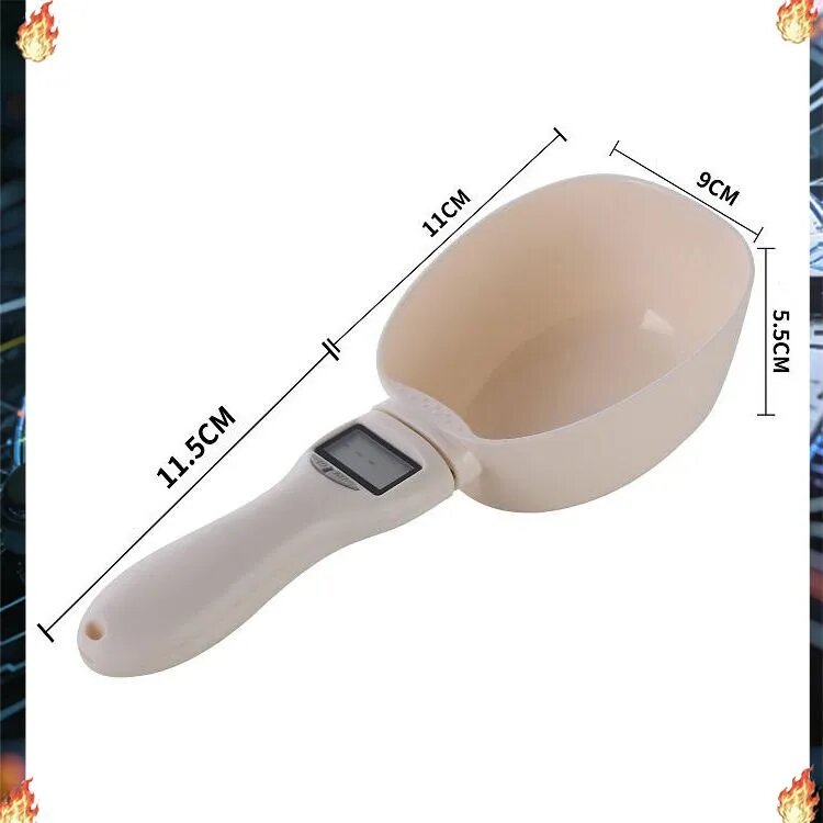 Мерная ложка для корма для домашних животных, 22.5 x 9 см, 1 шт.