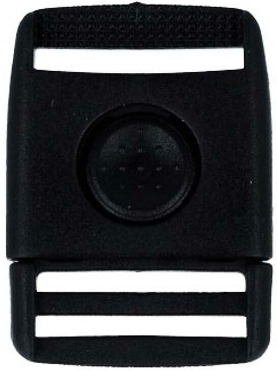 SB10 Пряжка-замок"фастекс" "Gamma" 0.75" (19 мм) 100 шт. Черный