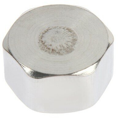 Заглушка ZEIN engr, 1/2", крышка, внутренняя резьба, нержавеющая сталь