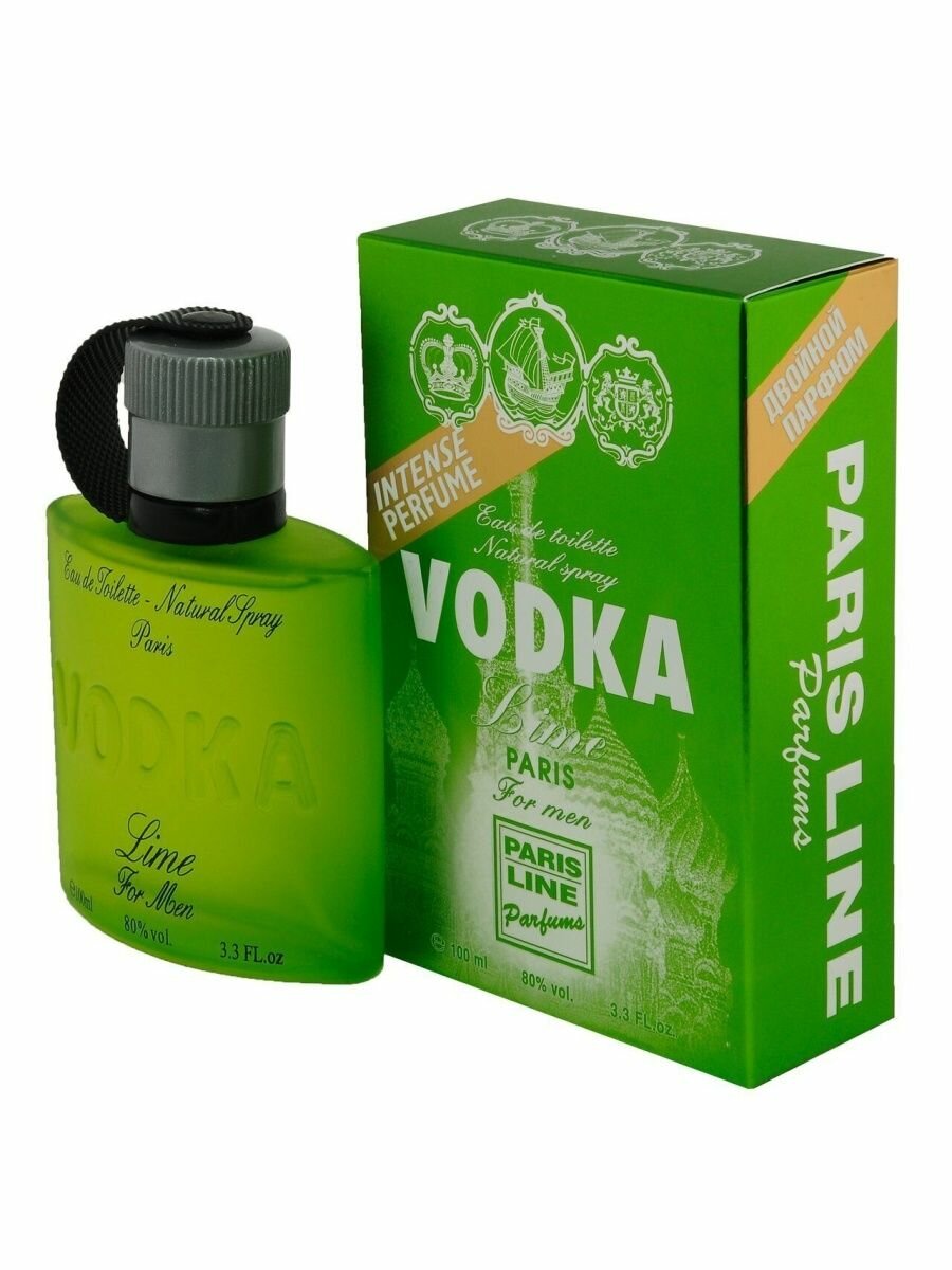 Paris Line Vodka Lime туалетная вода 100 мл