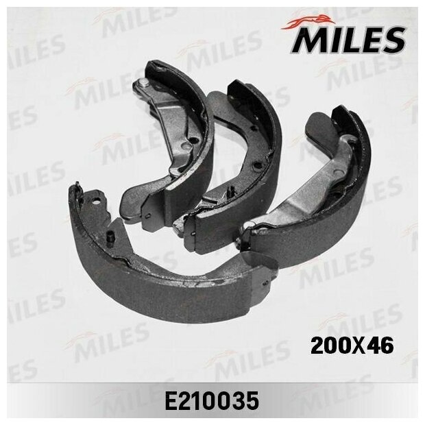 MILES Колодки барабанные CHEVROLET LACETTI (J200), LANOS, DAEWOO NEXIA (TRW GS8543) E210035