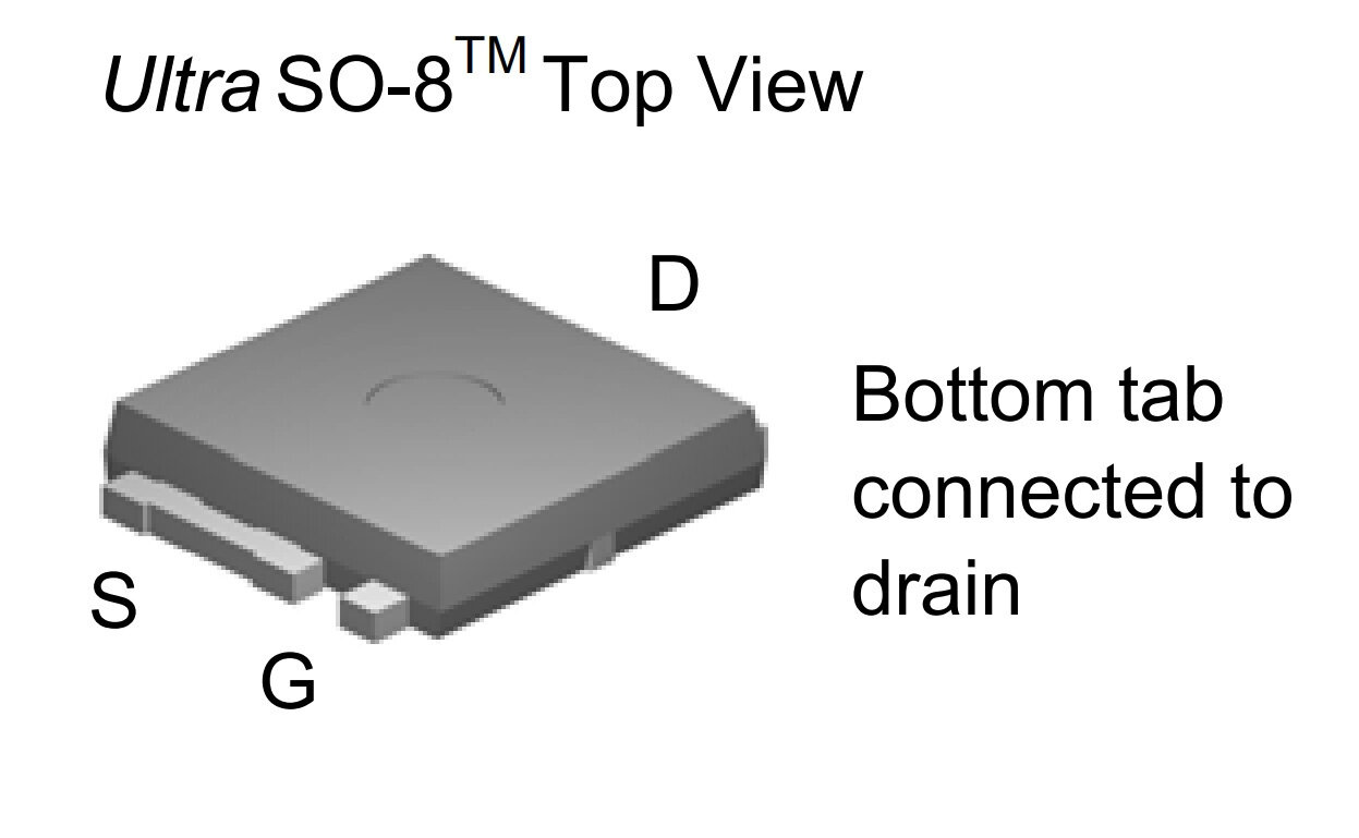 Микросхема AOL1413 P-Channel MOSFET 30V 38A ULTRA-SO8