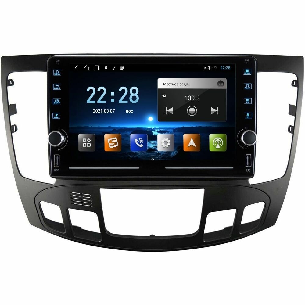 Магнитола R320 Хендай Соната 5 (авто с климат контролем) Hyundai Sonata V (NF) 2008-2010 - Android 12 - IPS экран