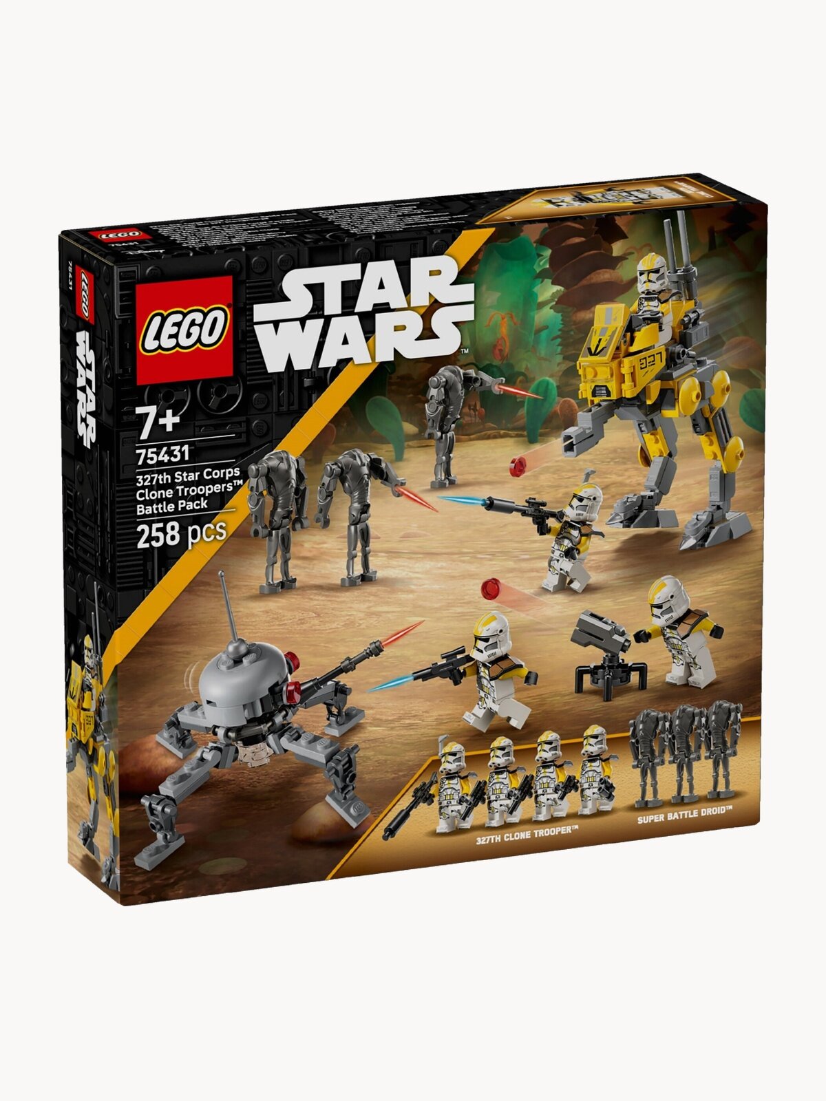 Конструктор LEGO Star Wars™ 75431 Боевой набор клонов 327-го звездного корпуса, 258 дет.